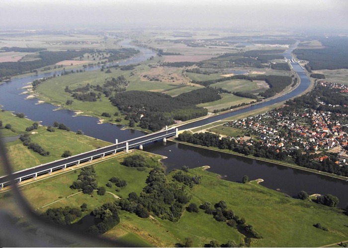 The Incredible Magdeburg Water Bridge in Germany | Amusing Planet